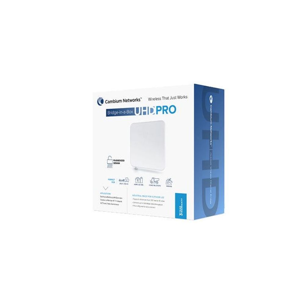 C050900B913 - Cambium ePMP 5 GHz Wireless Bridge in a Box UHD PRO – The Security Outlet
