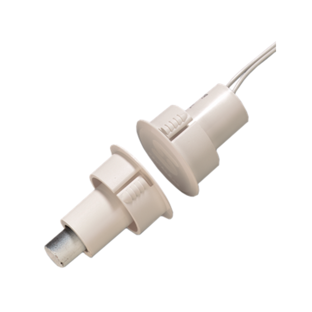1078W-N - Sentrol Reed Switch, RM, Steel Door, NC, 1" (25.4mm) gap, 1 ...