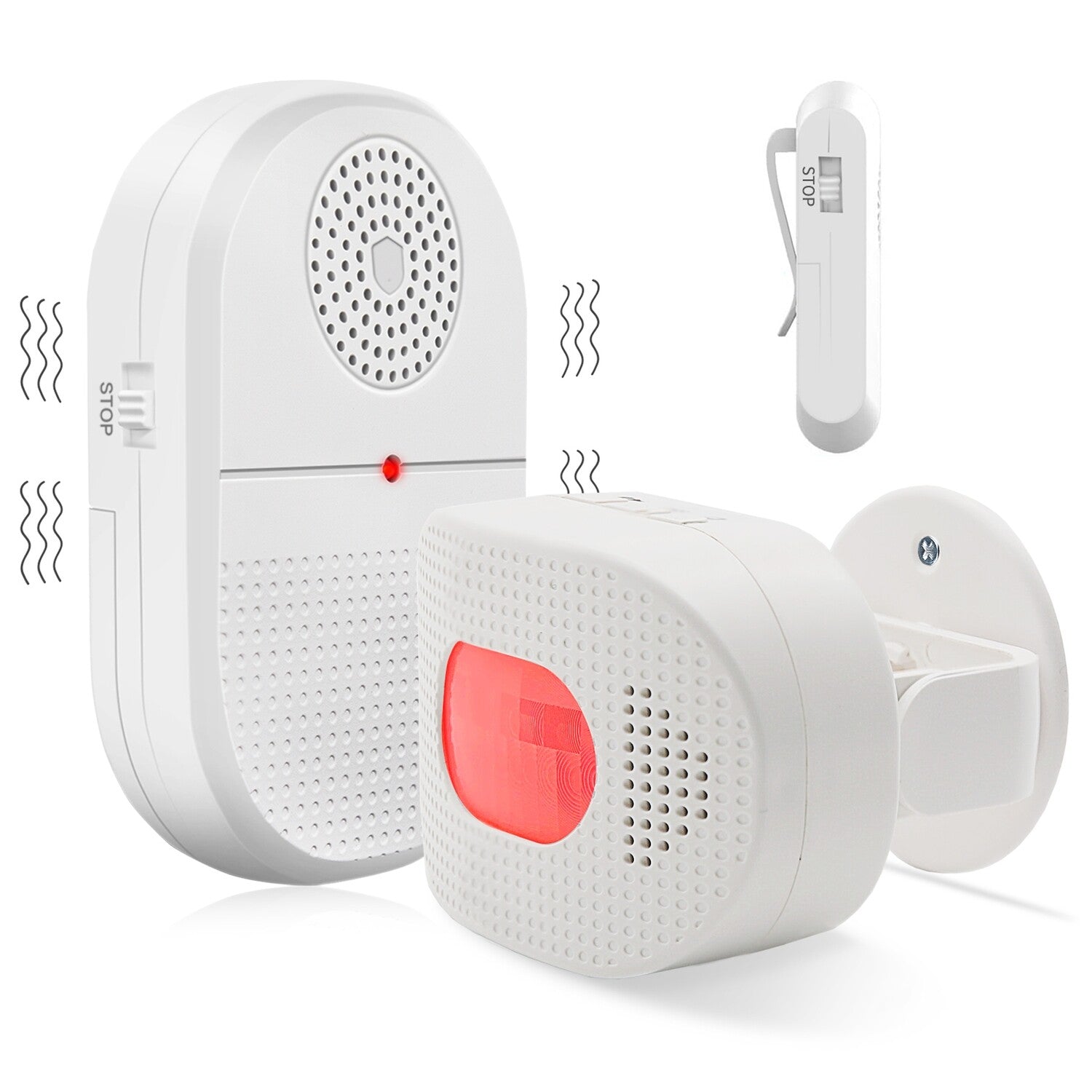 Entry Alert Sensor with Vibrating Pager – The Security Outlet