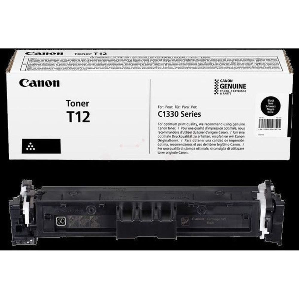 Canon T12K Black Toner – The Security Outlet