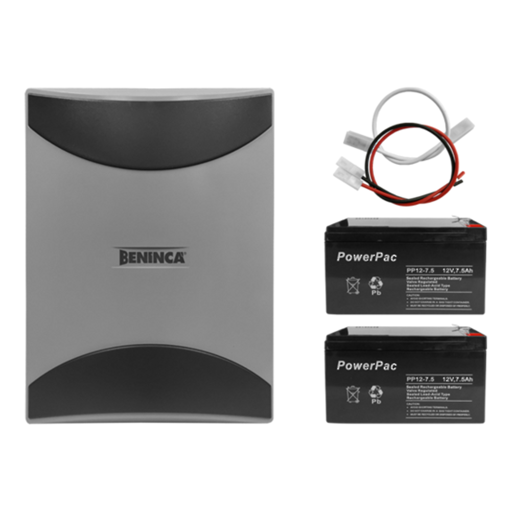 B-BACK UP SWING - Battery Back Up kit for Beninca 24V Swing Automation ...