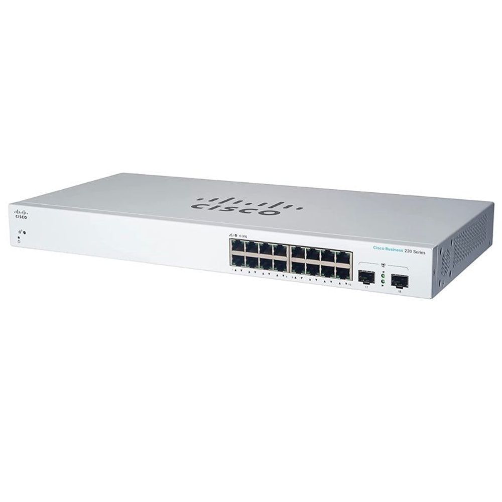CBS220-16P-2G-AU - Cisco CBS220 Smart 130W 16-Port Gigabit PoE Switch ...