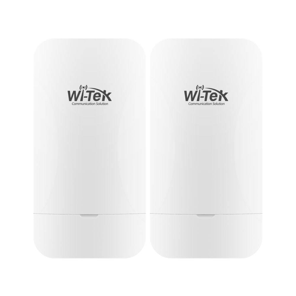 Wi-Tek WI-CPE110-KIT -> 2x 2.4GHz 300Mbps Outdoor Weatherproof CPE Wir ...