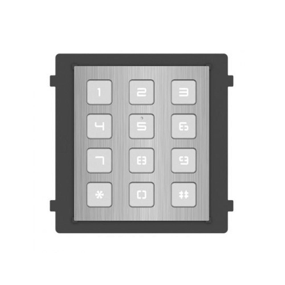 Hikvision DS-KD-KP/S Stainless Steel IP Video Intercom Keypad Module ...