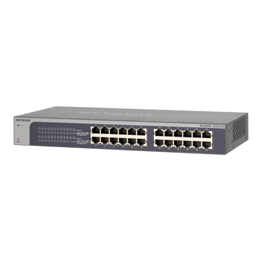 Netgear JGS524AU-C - 24-port Gigabit Unmanaged Rackmount Switch, ProSA ...