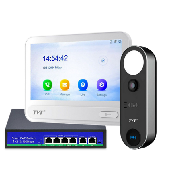TVT-INTERCOM KIT - Includes TVT-INTERCOM, TVT-MONITOR & POE-4 – The ...