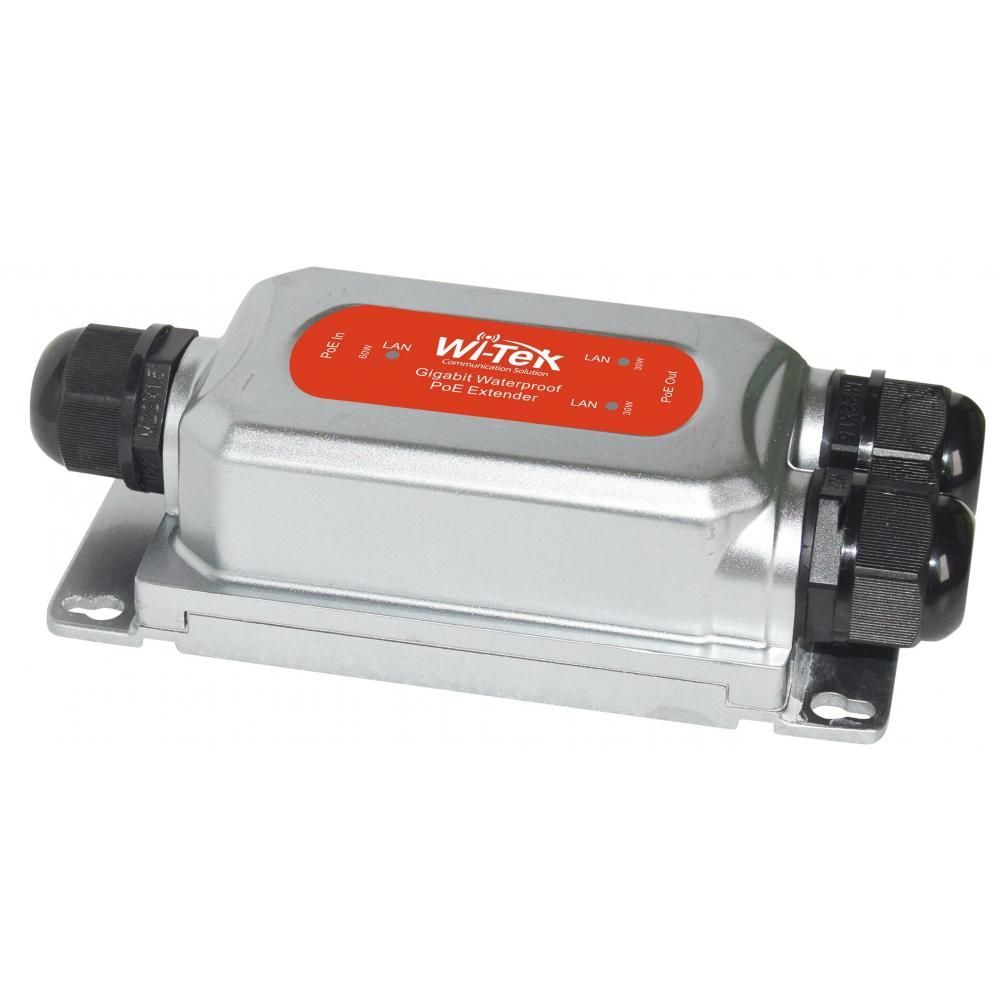 Wi-Tek WI-POE21E-O IP68 Weatherproof Outdoor Full Gigabit PoE Extender ...