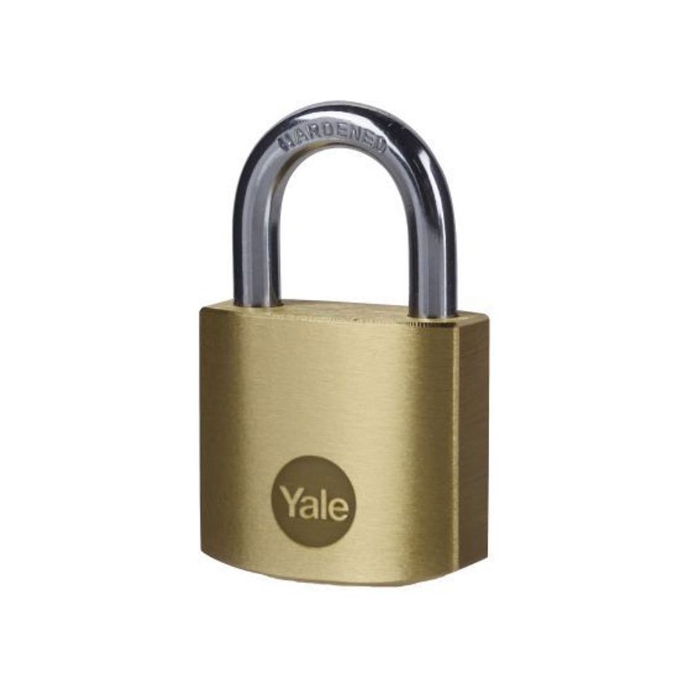 Yale 30mm Brass Padlock - Pk 1 - Y110B/30/115/1 – The Security Outlet