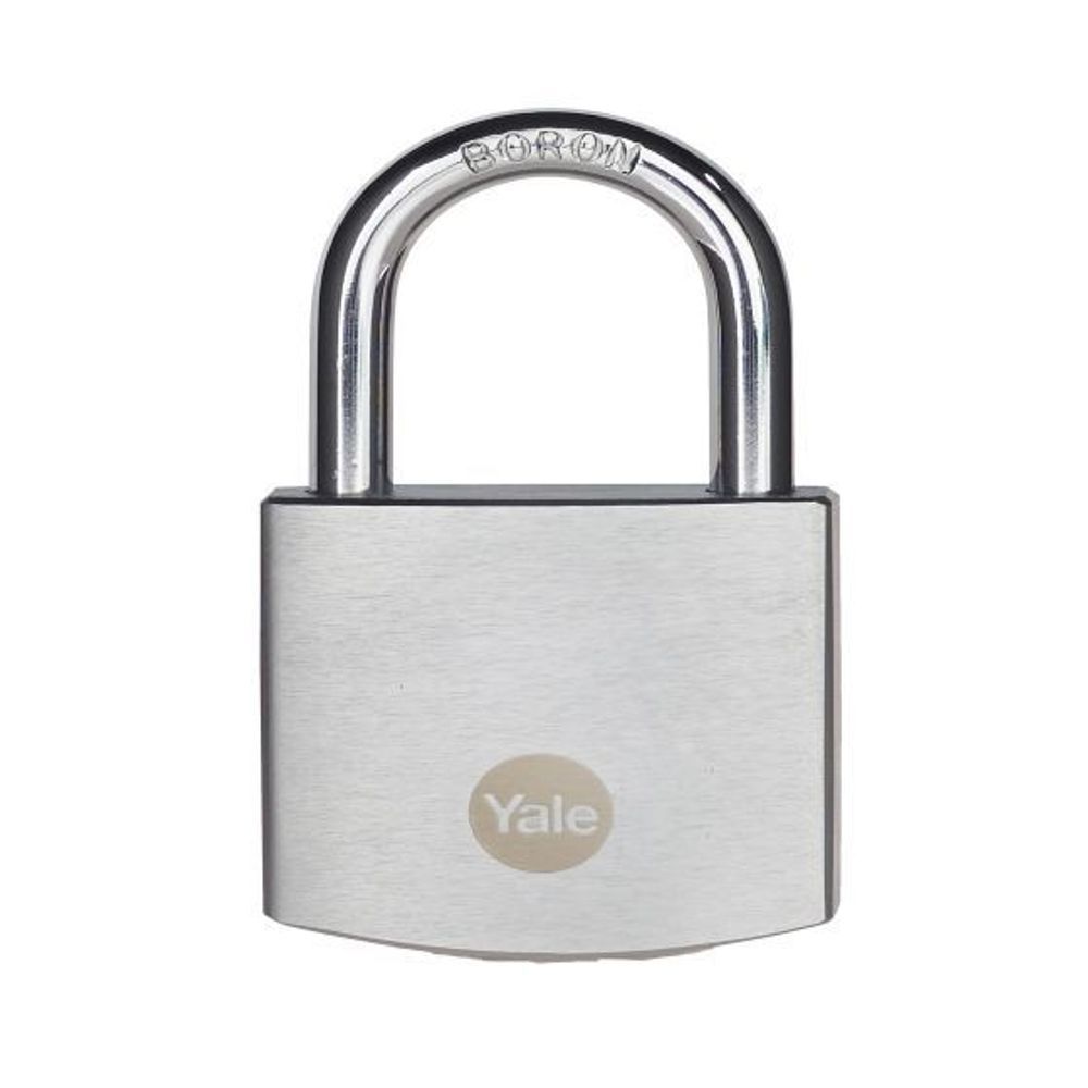 Yale 50mm Brass Padlock with Chrome Finish - Y120B/50/127/1 – The ...