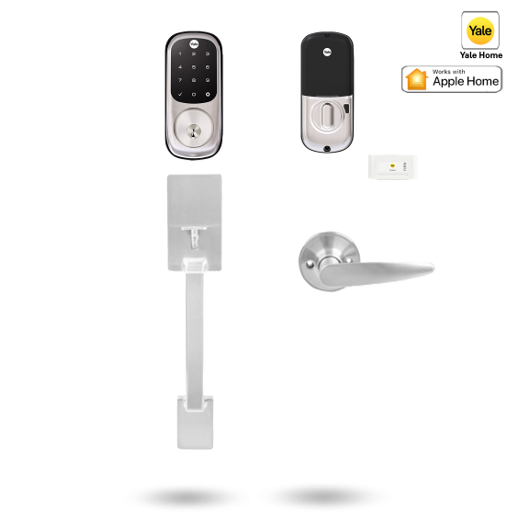 YRD226/GRIPSET/ASN - YALE ASSURE KEYED SMART-READY LOCK WITH ALEXANDER ...