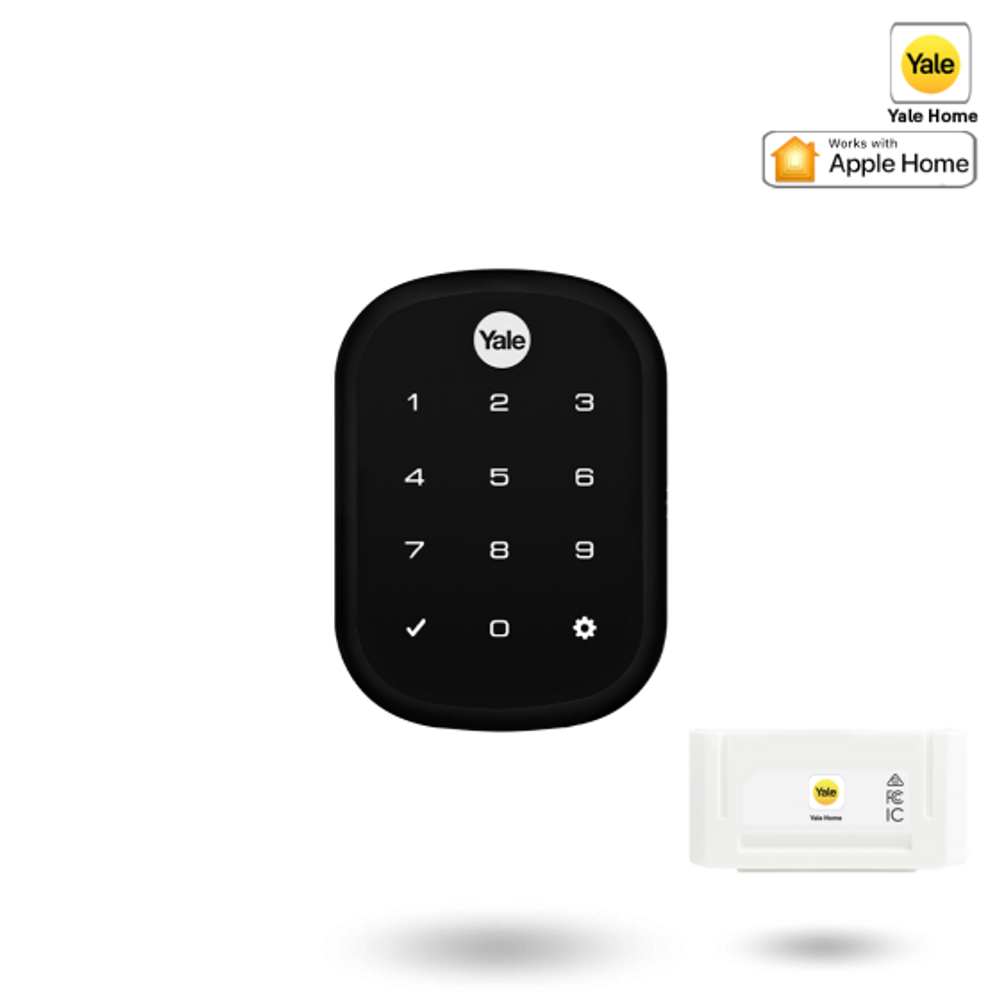 YRD256HKMBK - YALE ASSURE SL DIGITAL DEADBOLT SMART-READY MATT BLACK ...