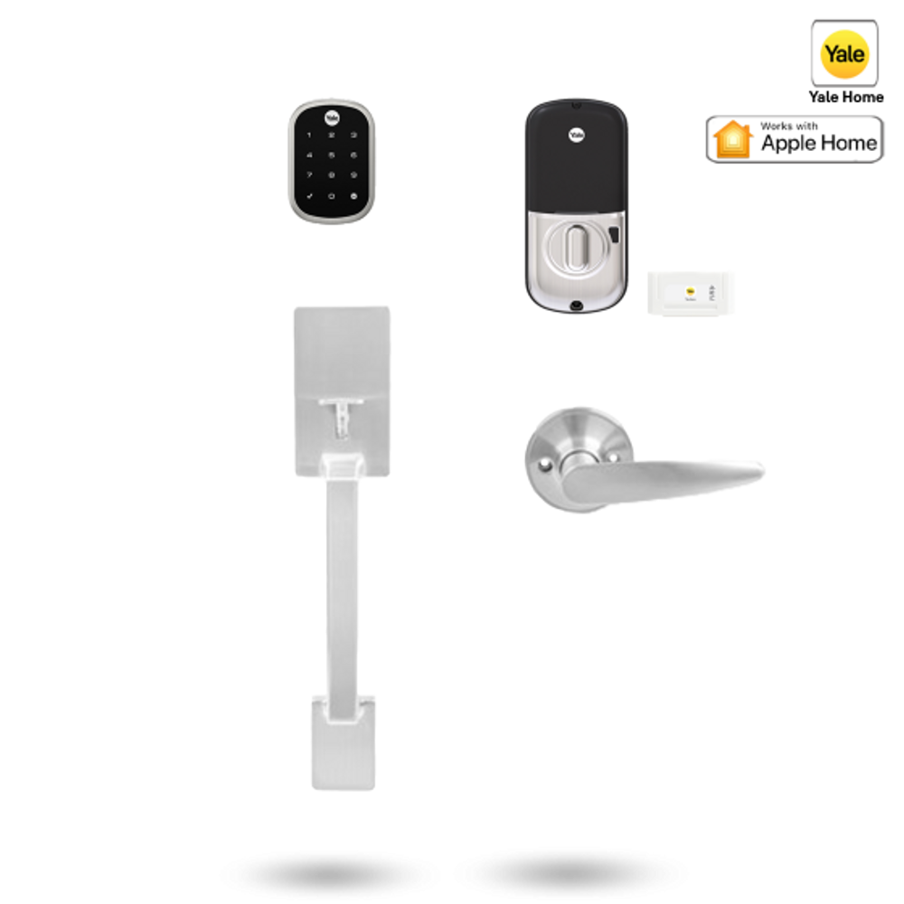 YRD256/GRIPSET/ASN - YALE ASSURE SL SMART-READY LOCK WITH ALEXANDER GR ...