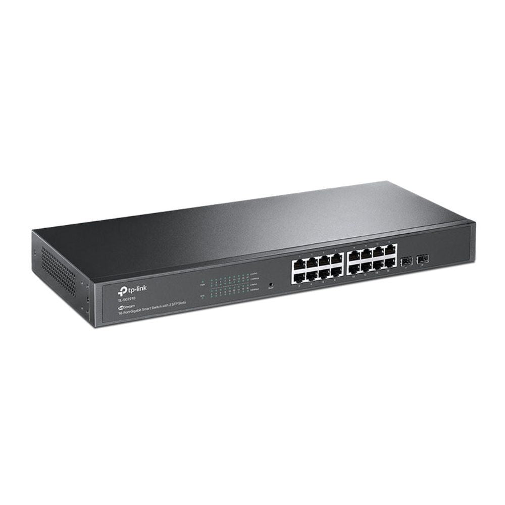 TL-SG2218 - TP-Link JetStream 16-Port Gigabit Smart Switch with 2 ...