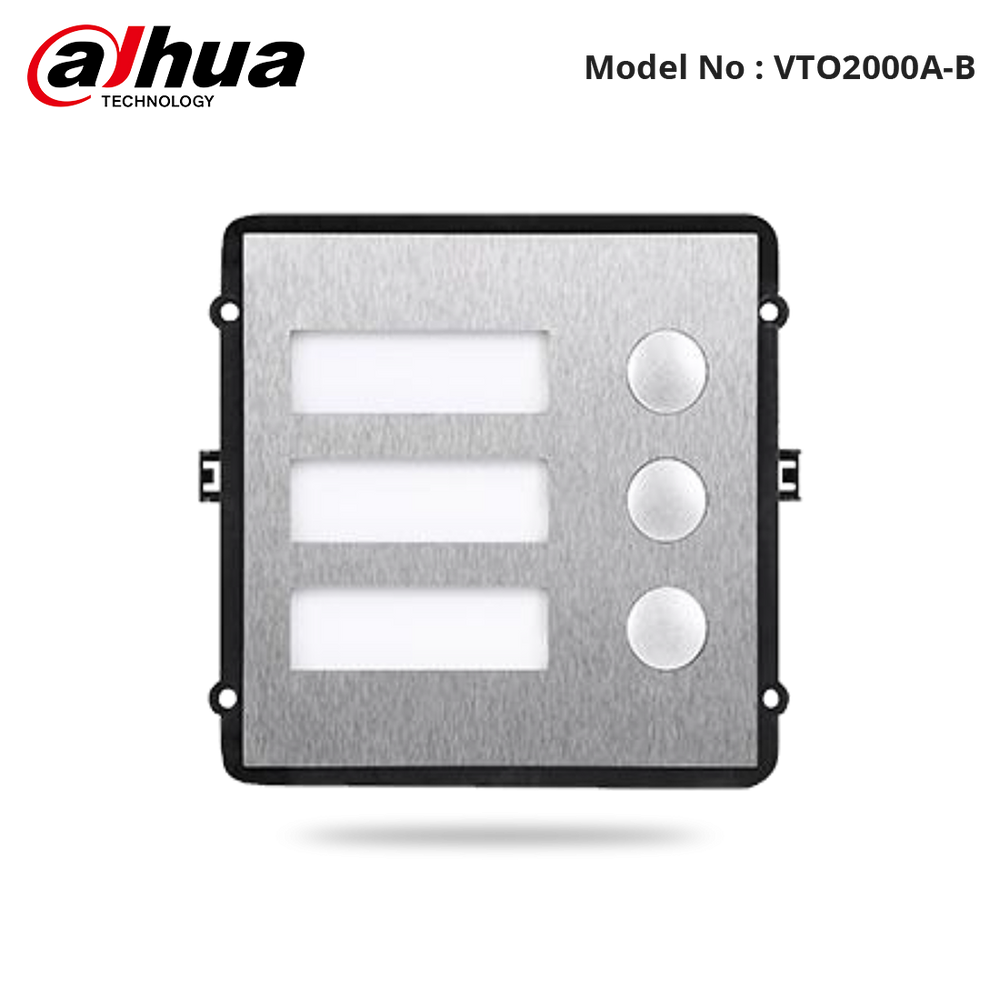 VTO2000A-B - Dahua Button Module – The Security Outlet