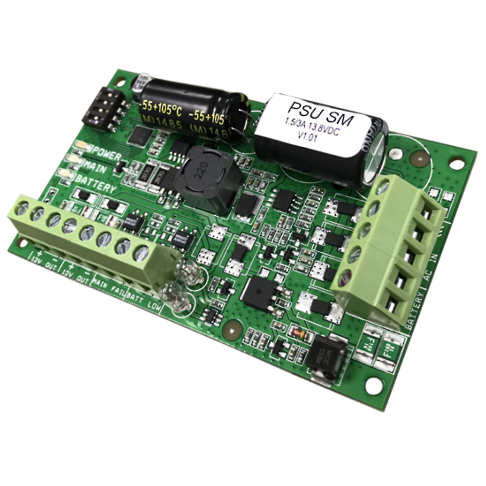 PSU SM - 13.8V 1.5A Power Supply Board only – The Security Outlet